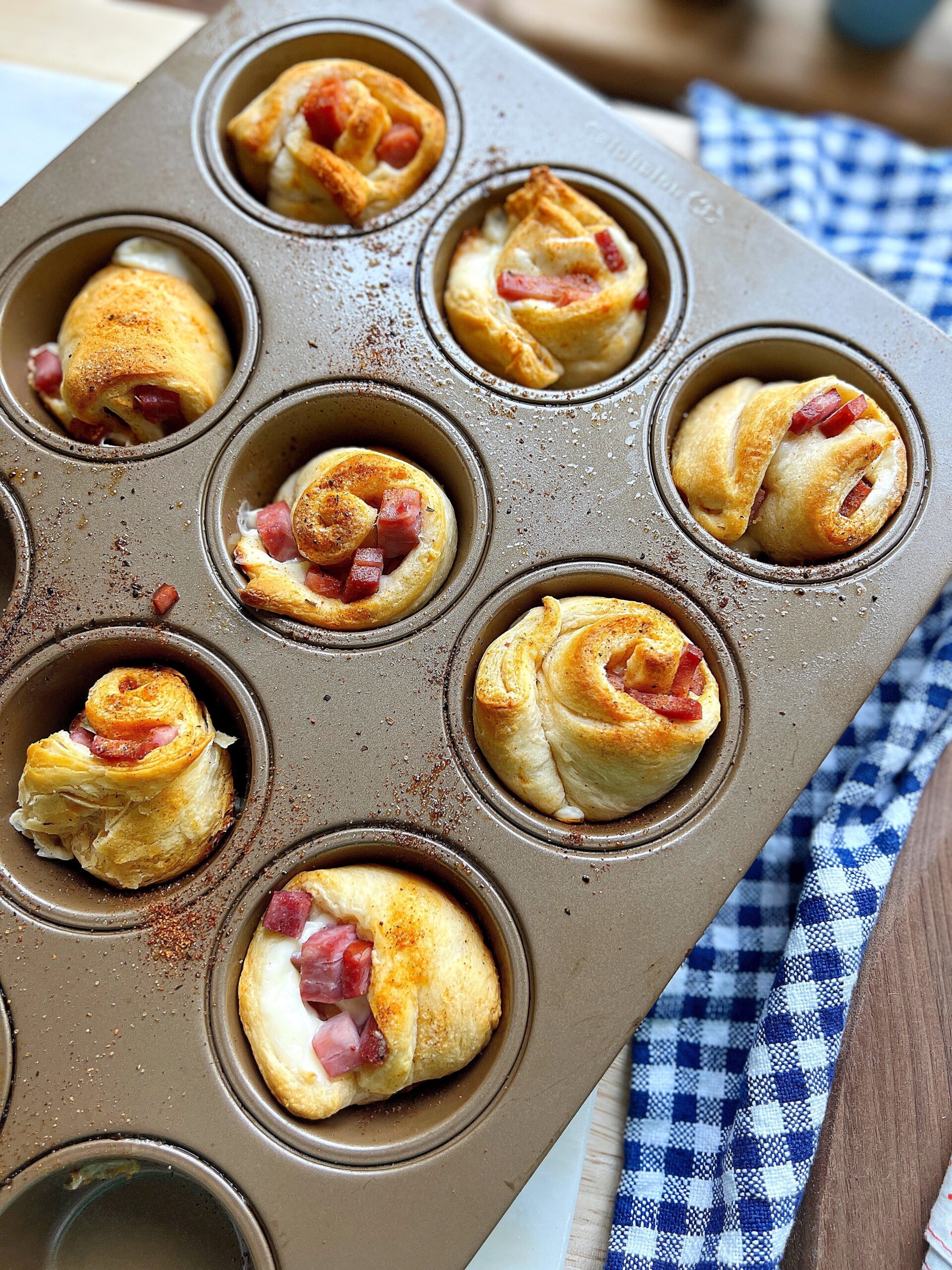 Quick Ham & Cheese Rolls • Food for a Year: